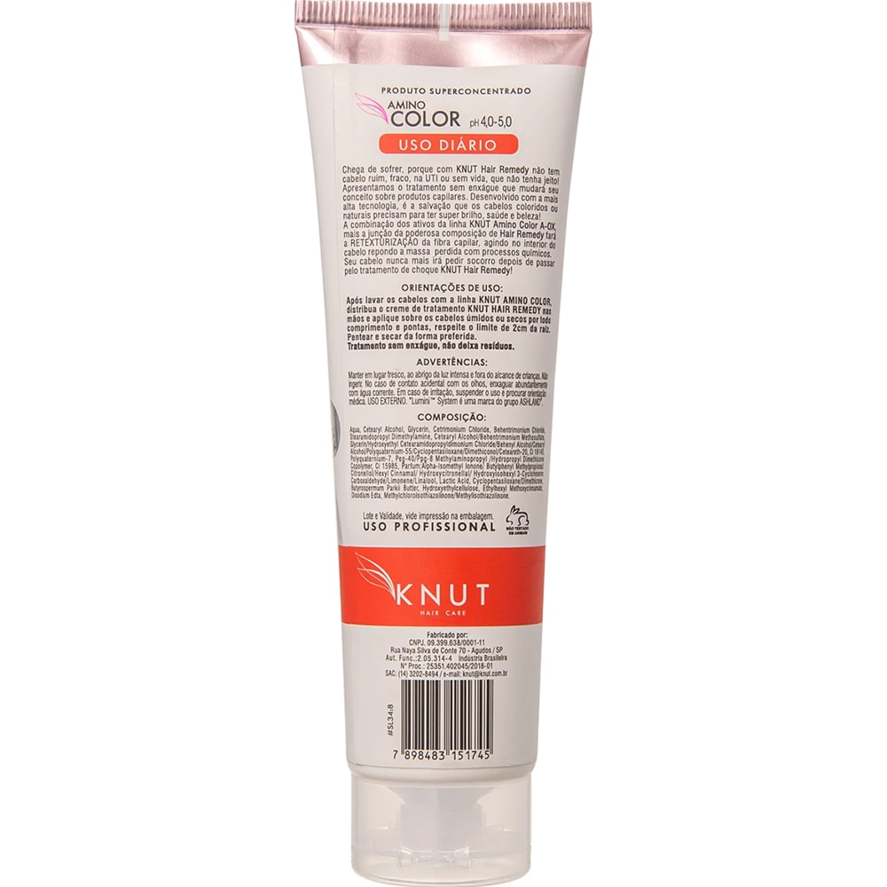 Knut Hair Remedy Amino Color 130g - Destro