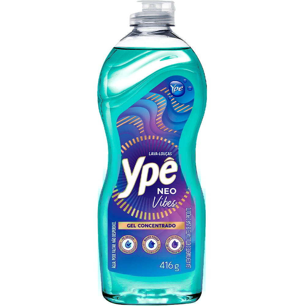 Lava Louças Ypê Concentrado Gel Neo Vibes 416g - Destro