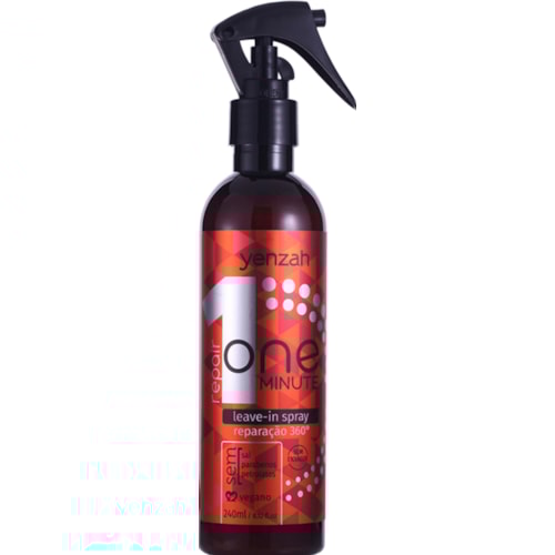 Leave-in Spray Yenzah One Minute Repair 240ml - Destro