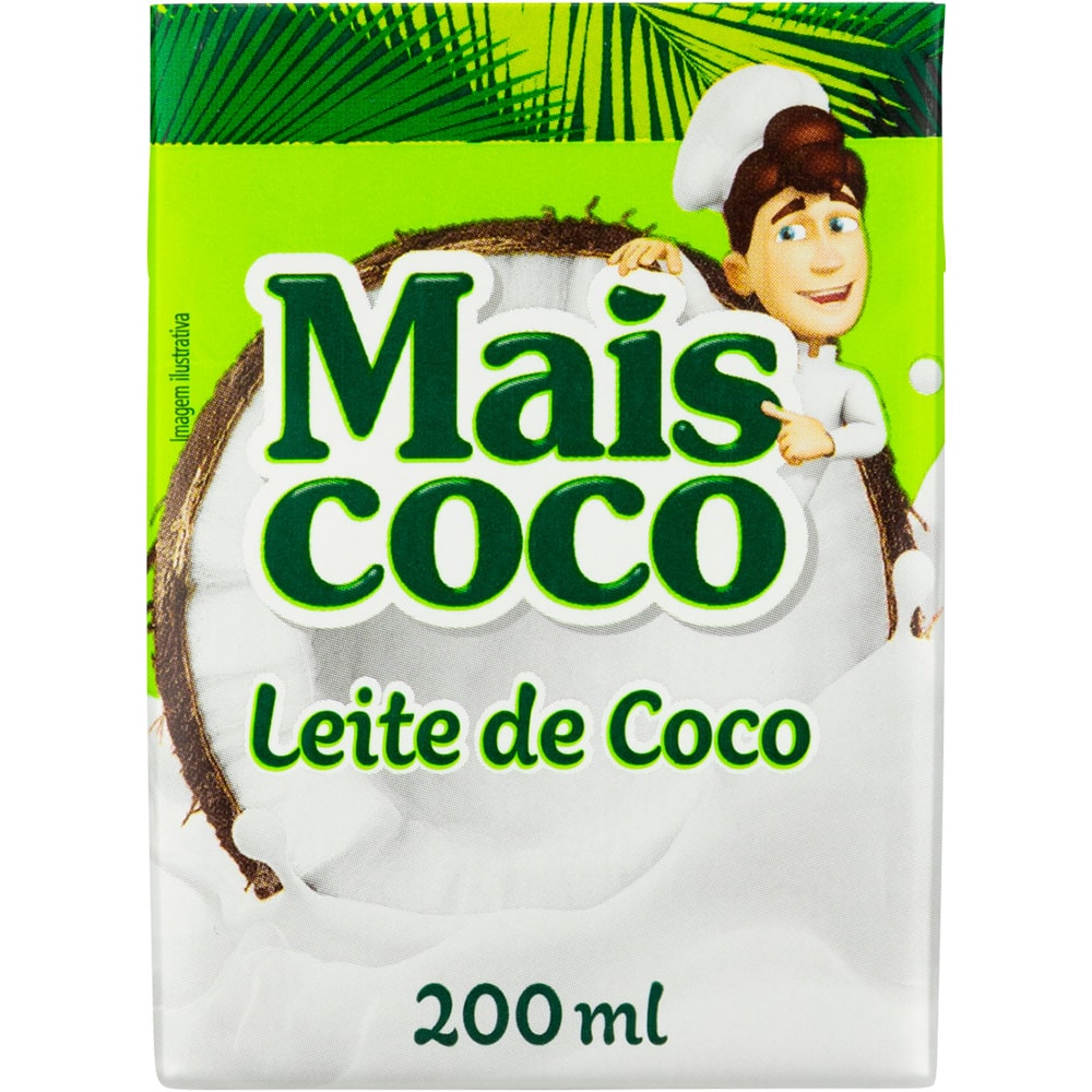 Leite de Coco Mais Coco 200ml - Destro