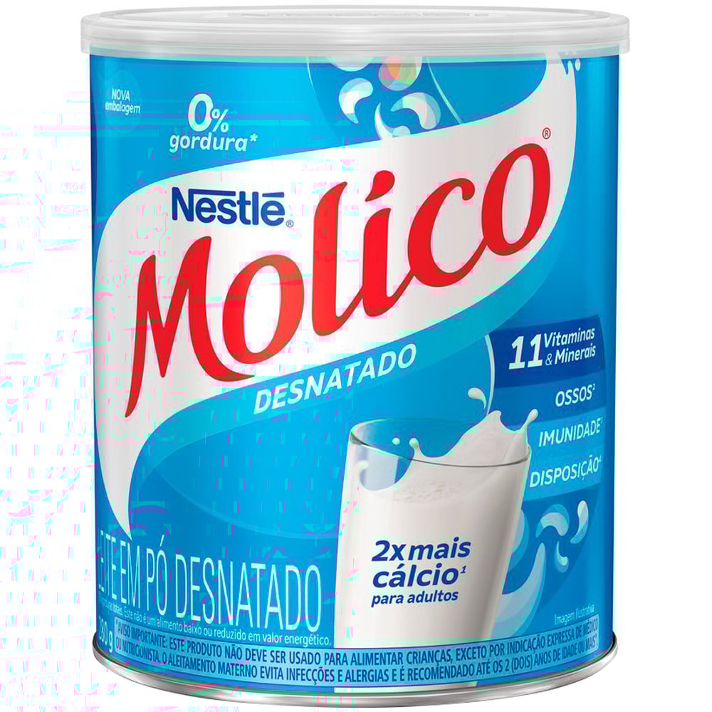 Leite em Pó Molico Nestlé Desnatado 280g - Destro