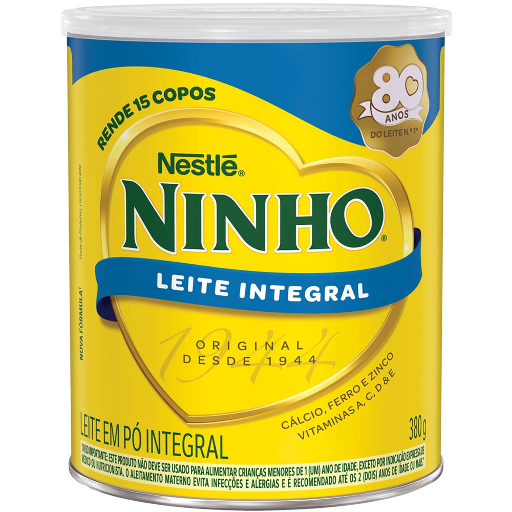 Leite em Pó Ninho Integral 380g - Destro