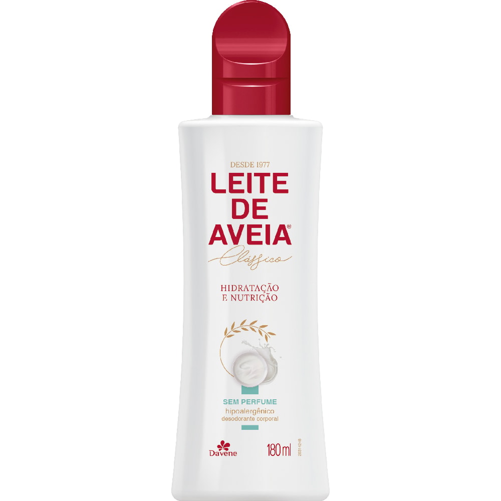 Leite Hidratante Davene Hidratação E Nutrição 180ml - Destro