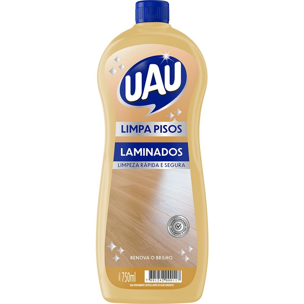 Limpa Pisos Uau Laminados 750ml - Destro