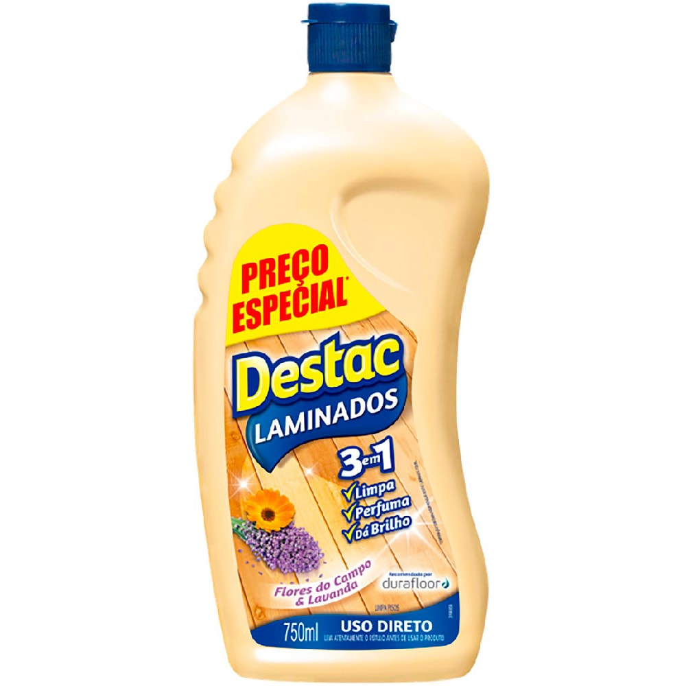 Limpador Brilho Destac Laminado 750ml - Destro
