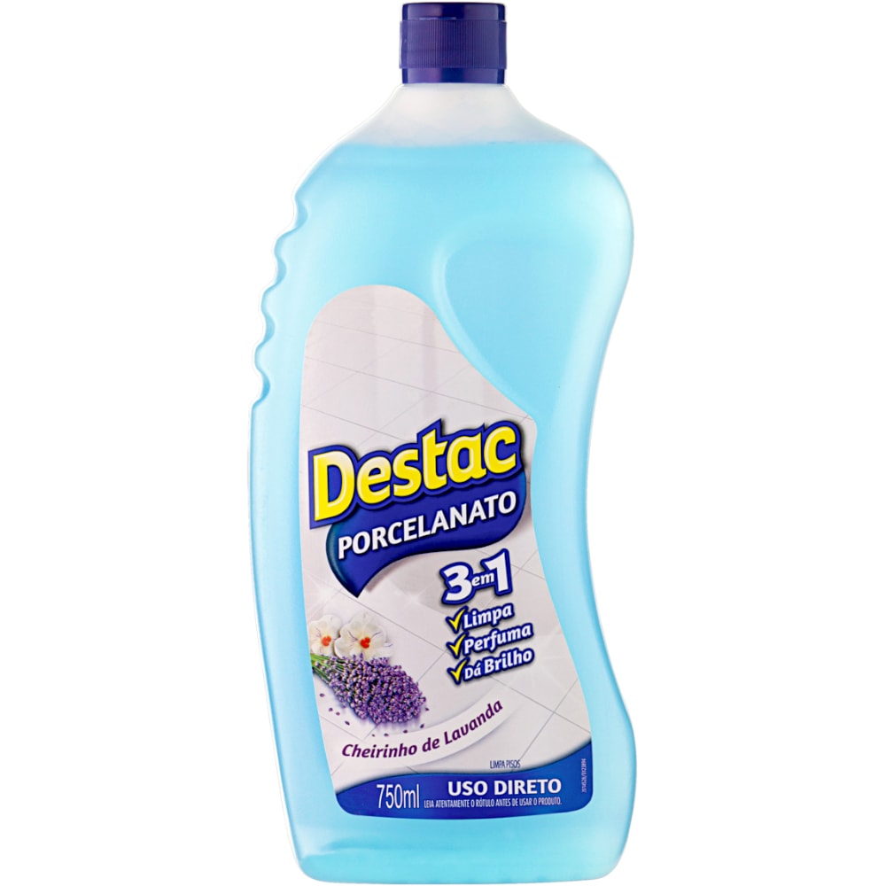 Limpador Destac Brilho 750ml Porcelanato - Destro
