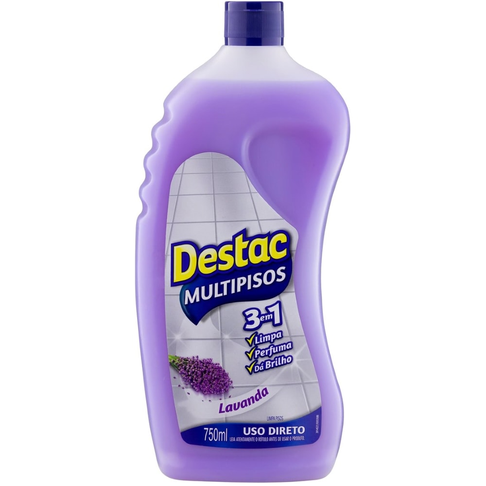 Limpador Destac Multipisos Lavanda 750ml - Destro