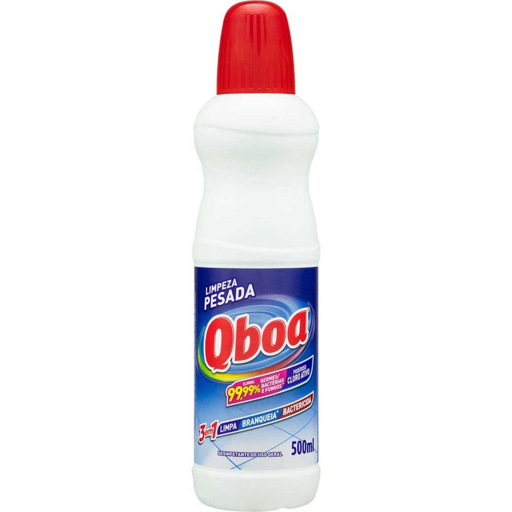 Limpador Qboa Limpeza Pesada Com Cloro Ativo 500ml - Destro