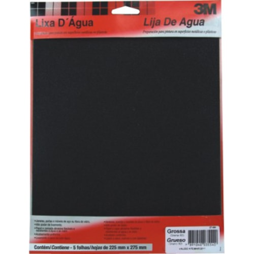 Lixa D’Água 3M Número 100 - Destro
