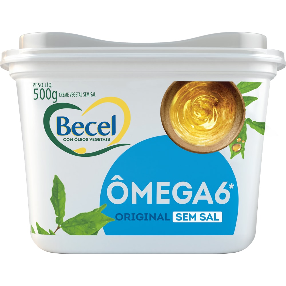 Margarina Becel sem sal Original 500g - Destro