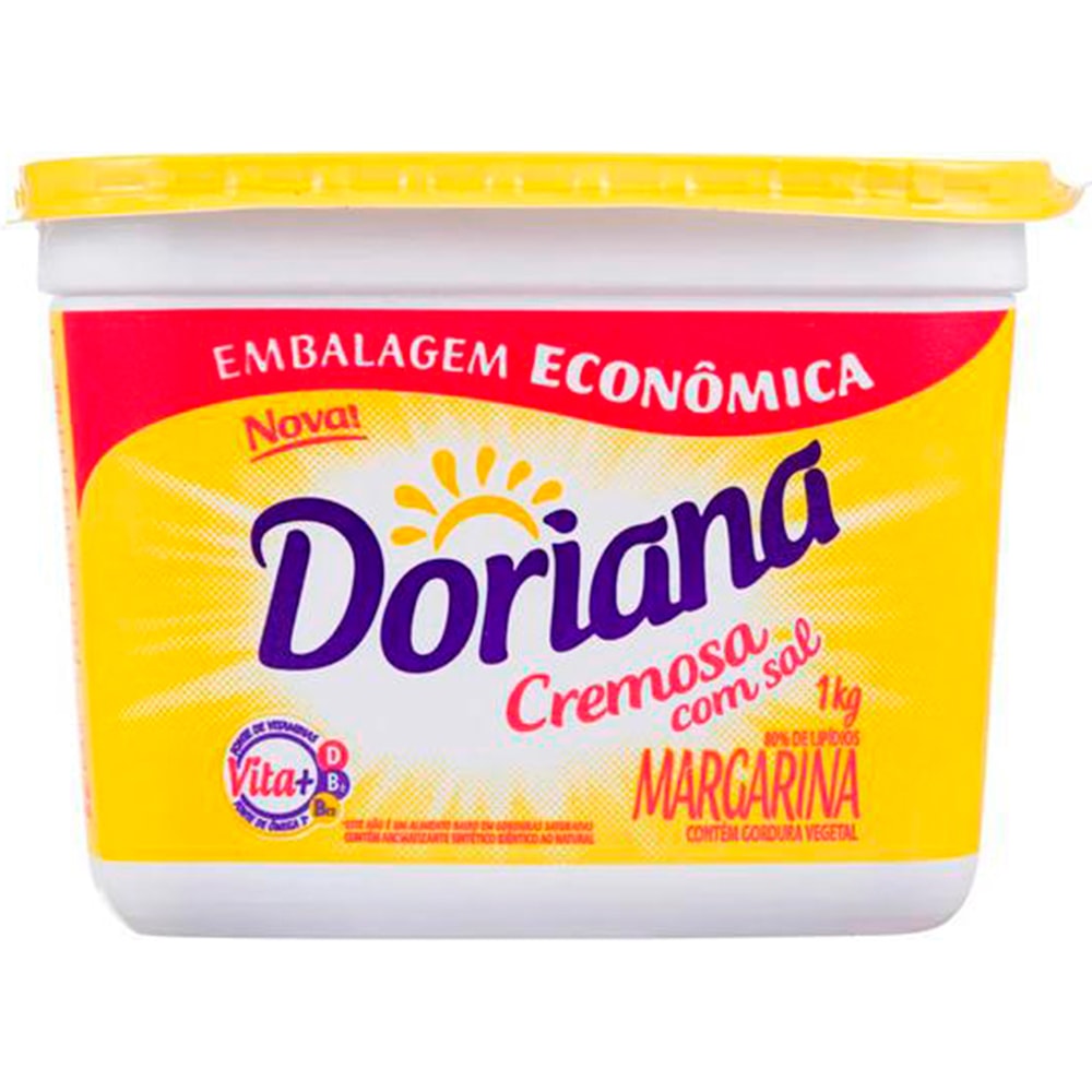 Margarina Doriana Com Sal 1kg - Destro