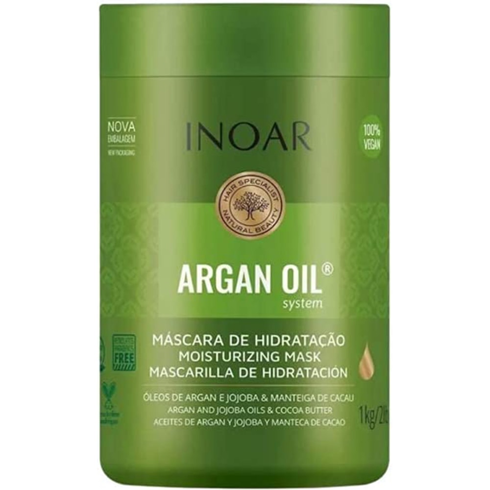 Máscara Inoar Argan Oil 1kg - Destro