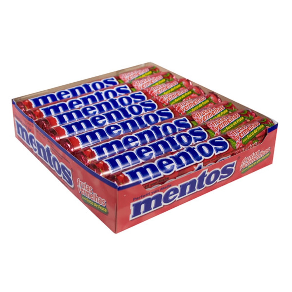 Mentos Frutas Vermelhas Stick 37,5g - Destro