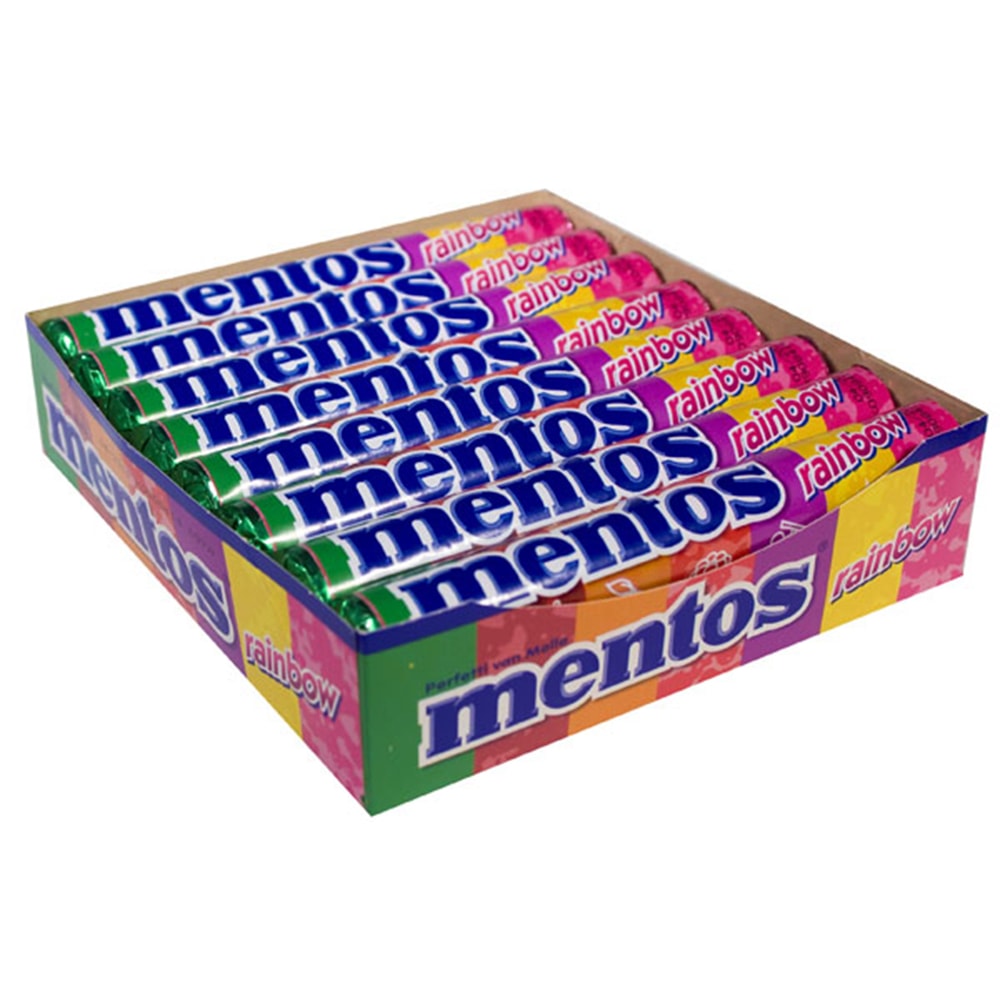 Mentos Stick Rainbow 37,5g - Destro