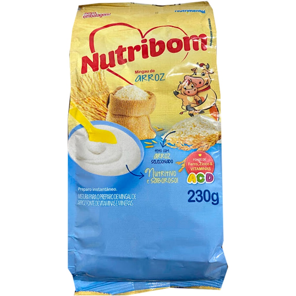 Mingau Nutribom Arroz Sachê 230g - Destro