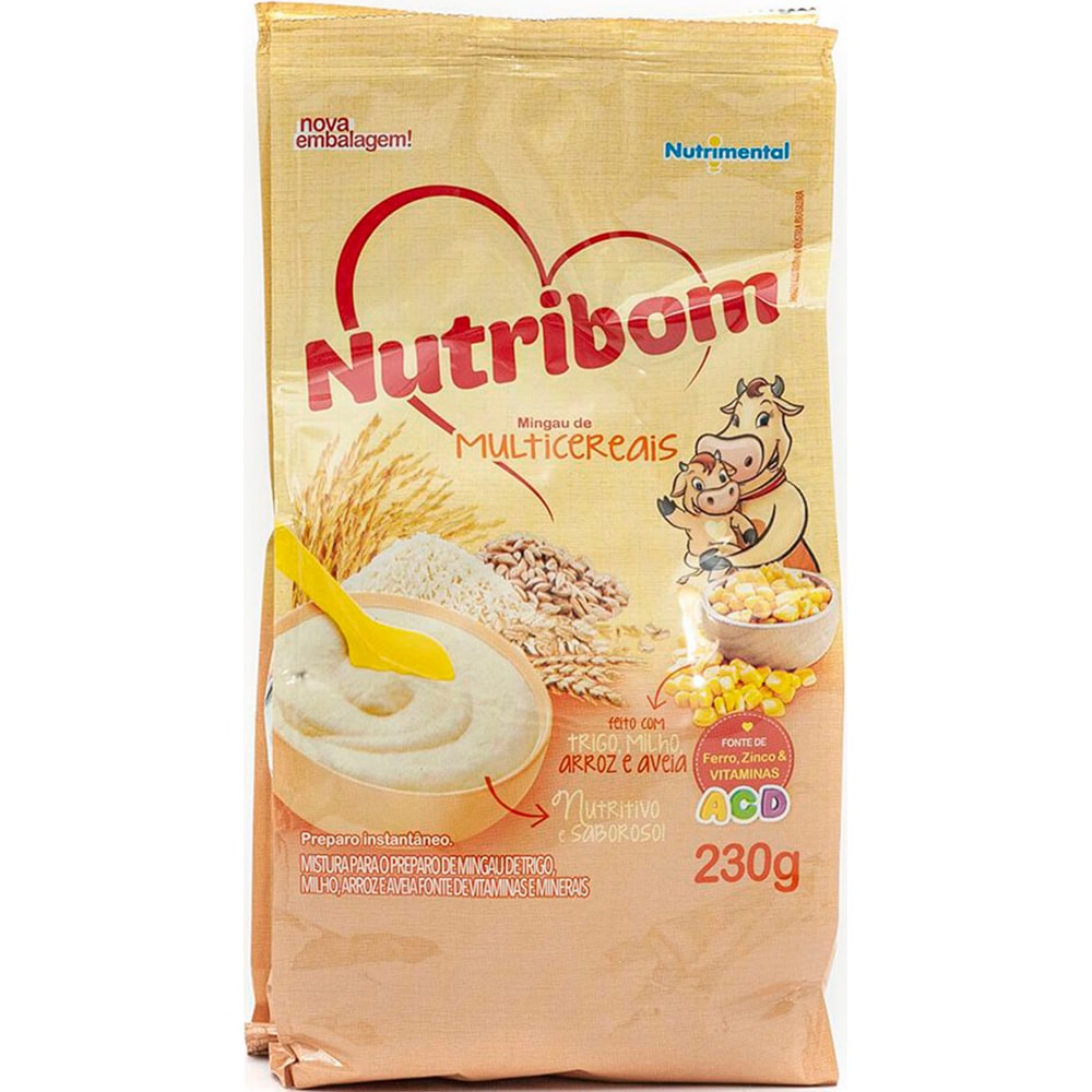 Mingau Nutribom Multicereais Sachê 230g - Destro