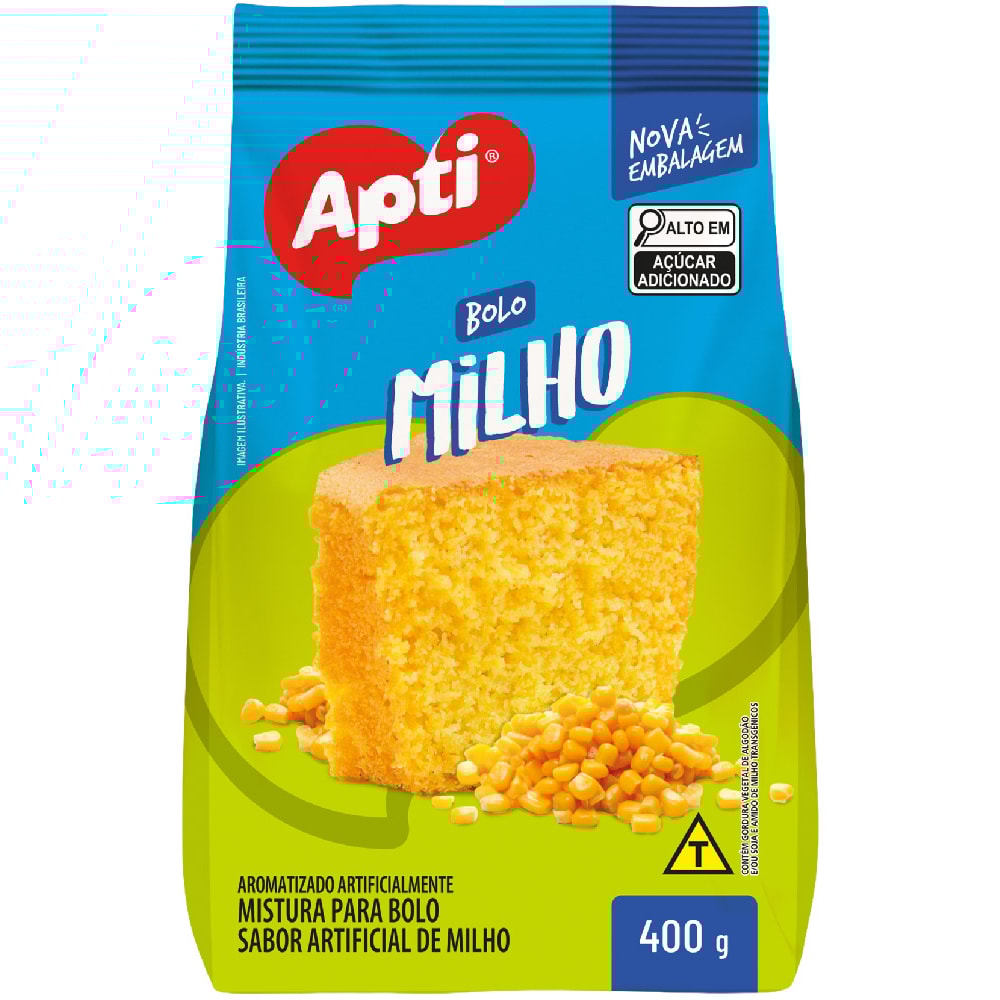 Mistura para Bolo Apti Milho 400g - Destro