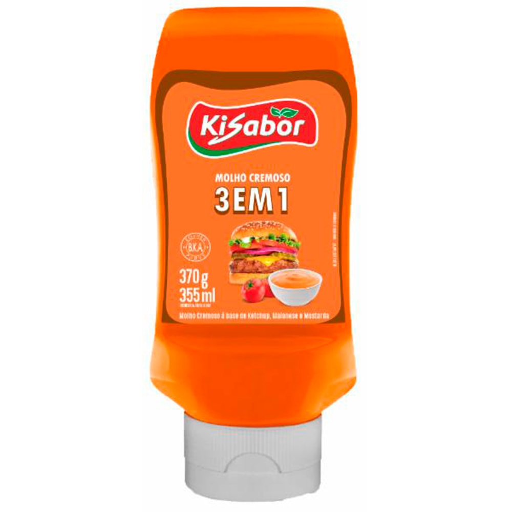 Molho 3 em 1 Kisabor 370g - Destro