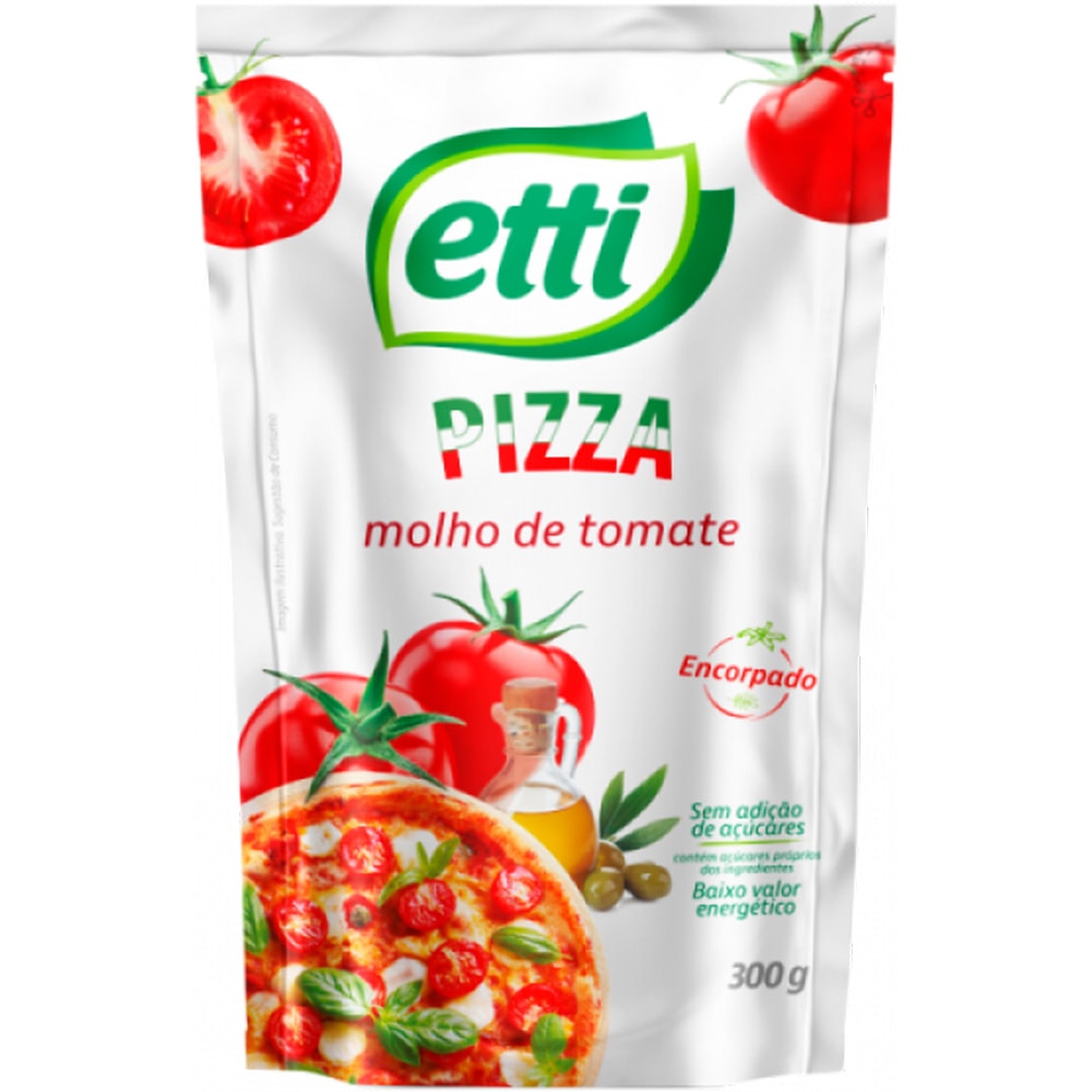 Molho de Tomate Etti Pizza Sach? 300g - Destro