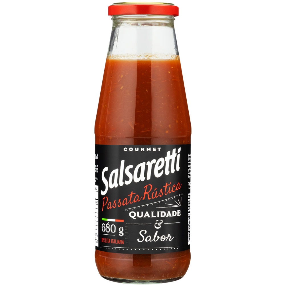 Molho de Tomate Salsaretti Passata Rústica 680g - Destro