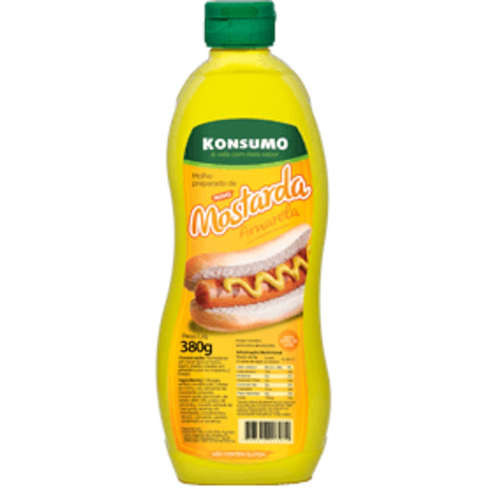 Mostarda Amarela Konsumo Pet 380g - Destro
