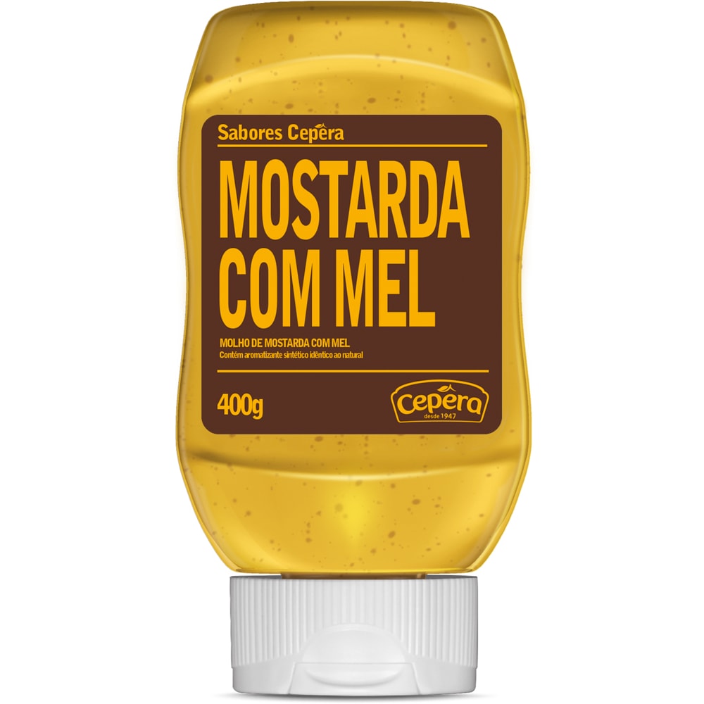 Mostarda Cepêra com Mel 400g - Destro