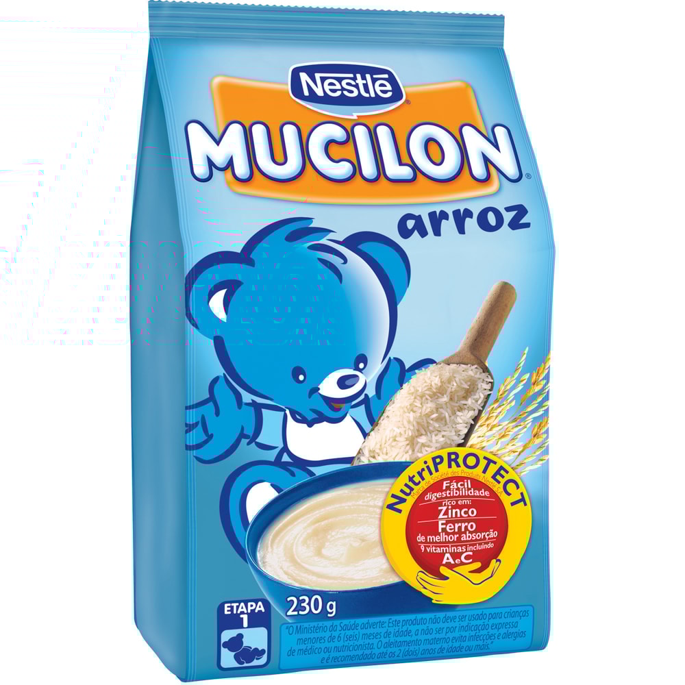 Mucilon de Arroz Sachet 230g - Destro