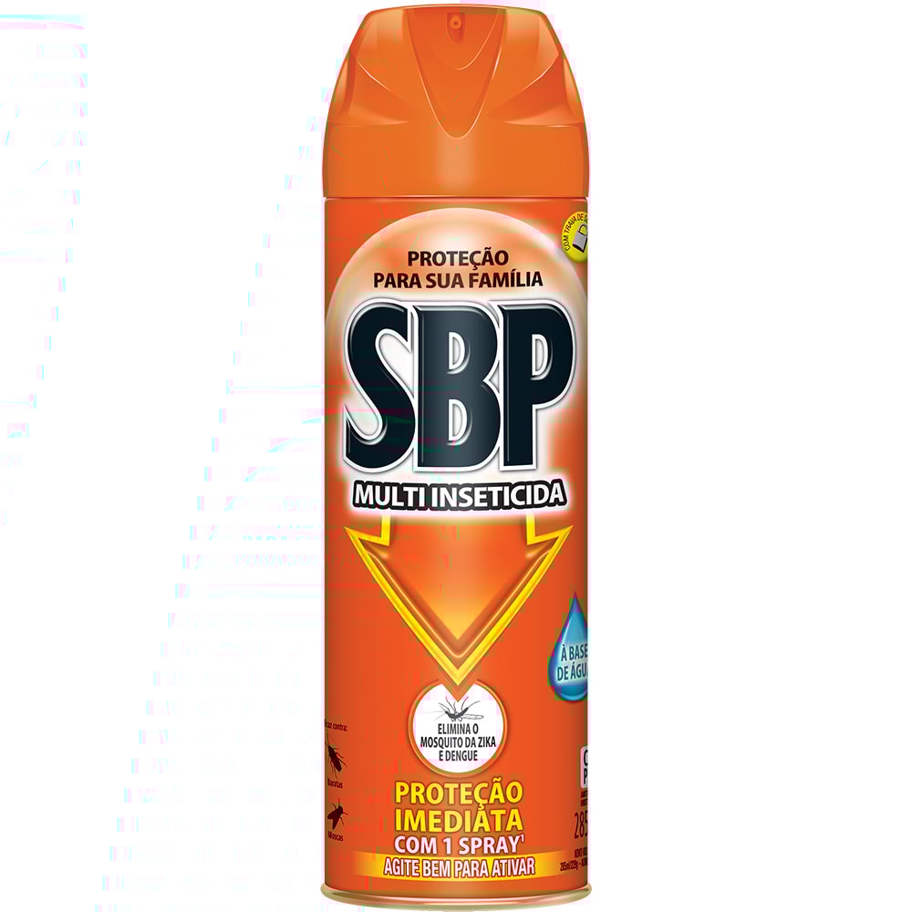 Multi Inseticida SBP Proteção Imediata Aerossol 285ml - Destro