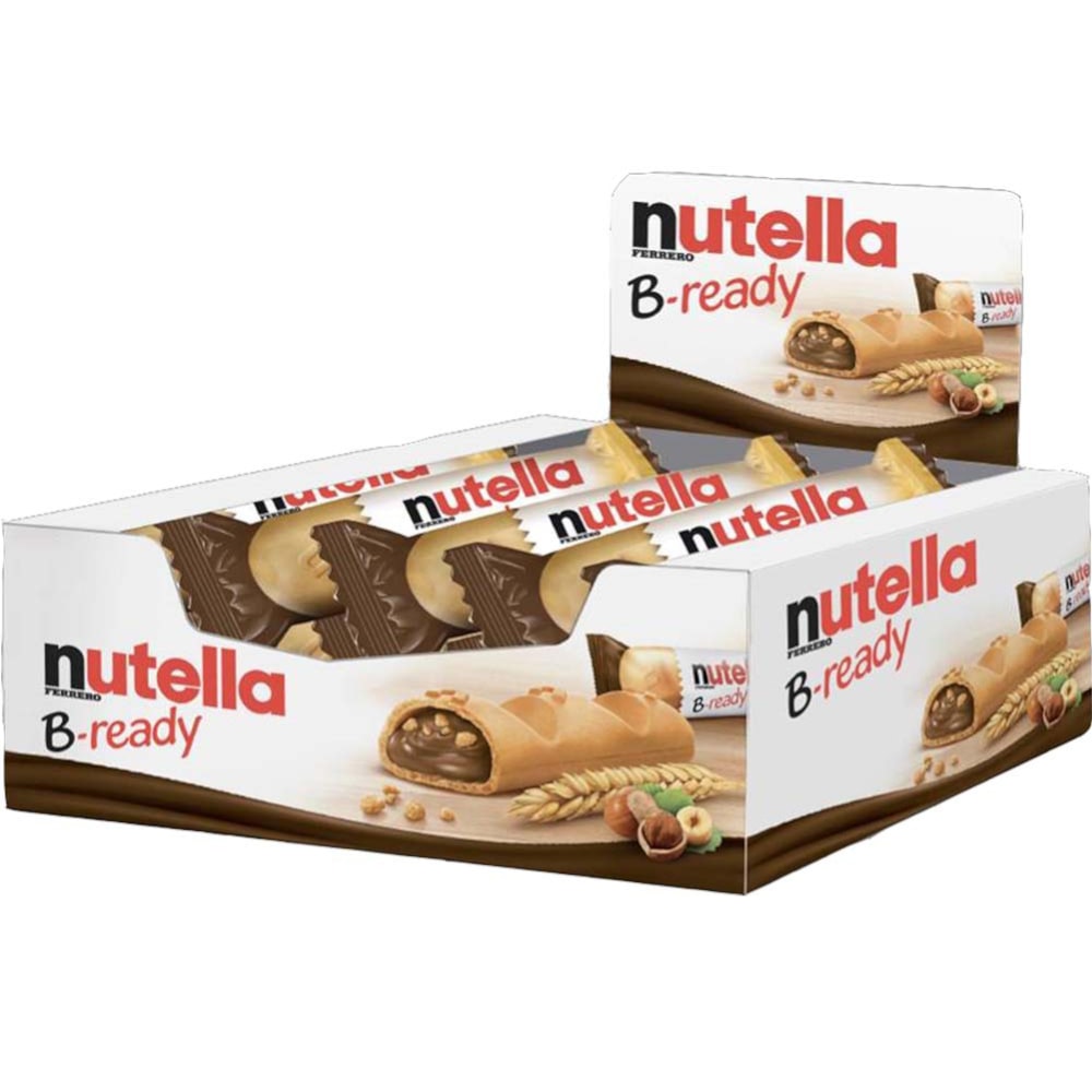 Nutella B-Ready Wafer 15x22g - Destro