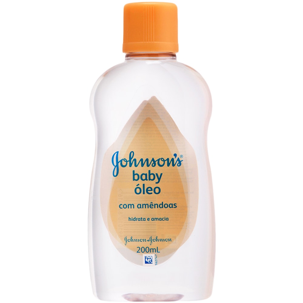 Óleo Corporal Johnson's Baby de Amêndoas 200ml - Destro