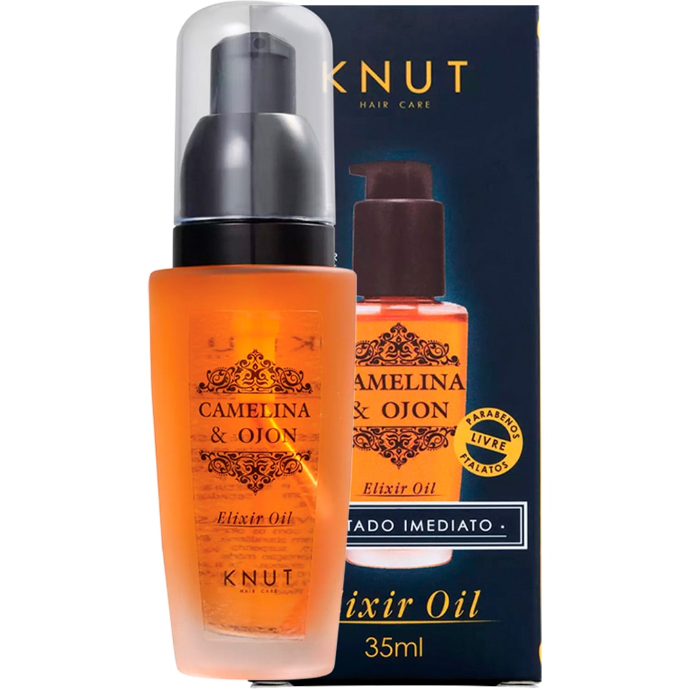 Óleo Knut Elixir Camelina e Ojon 35ml - Destro