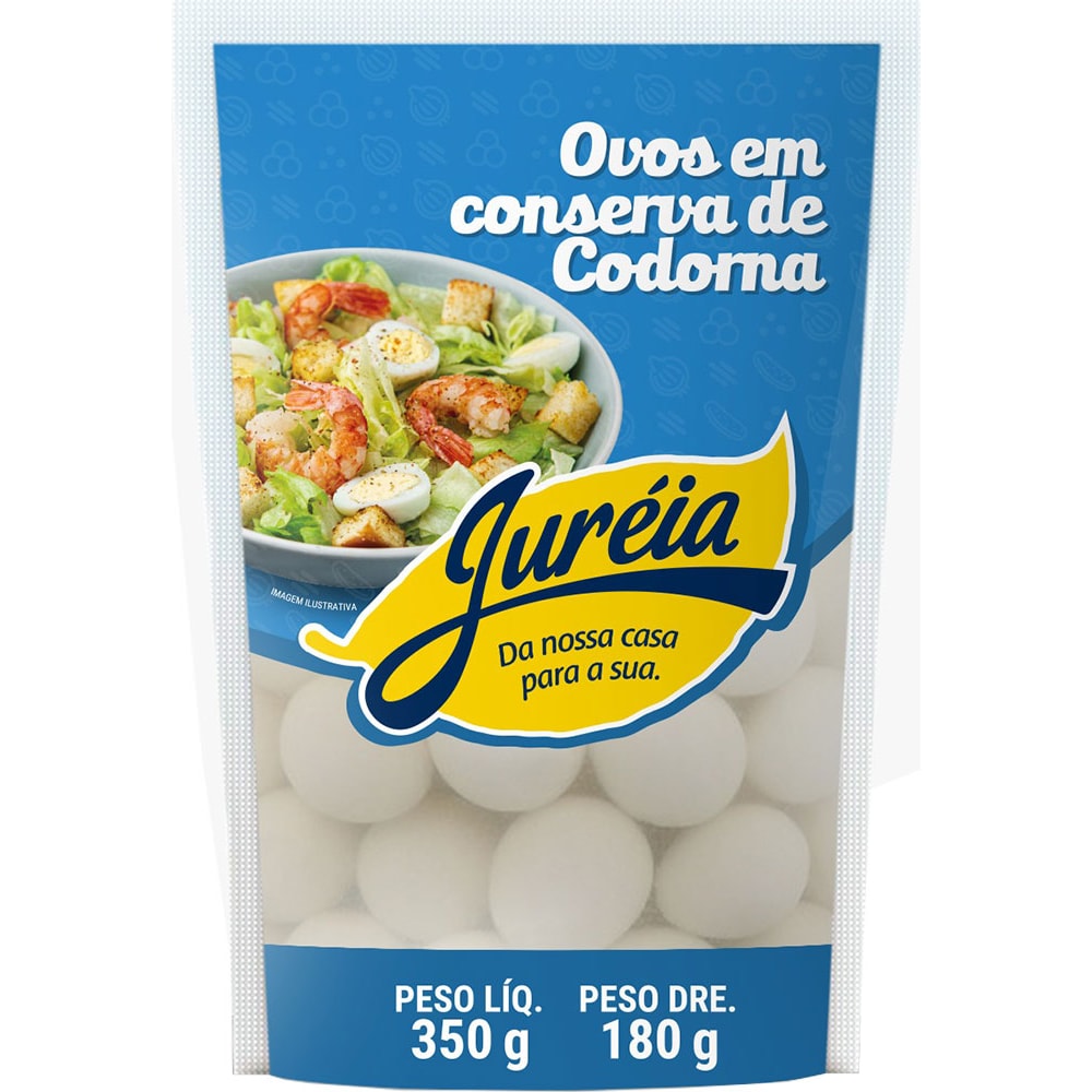 Ovo de Codorna Em Conserva Juréia Sachet 180g - Destro
