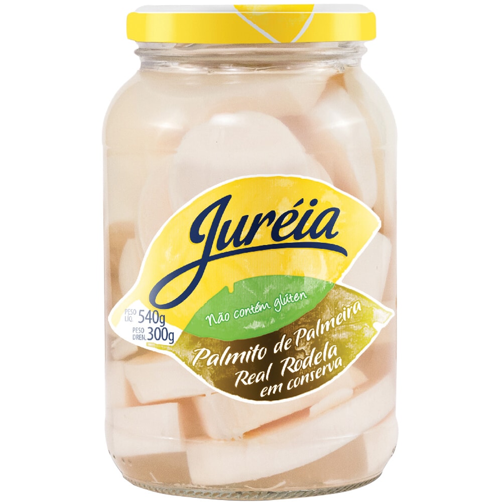 Palmito Palmeira Real Juréia Rodela 300g - Destro