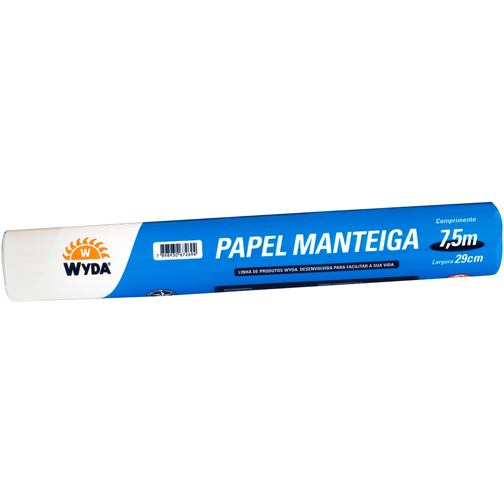 Papel Manteiga Wyda 29cmx7,5m - Destro