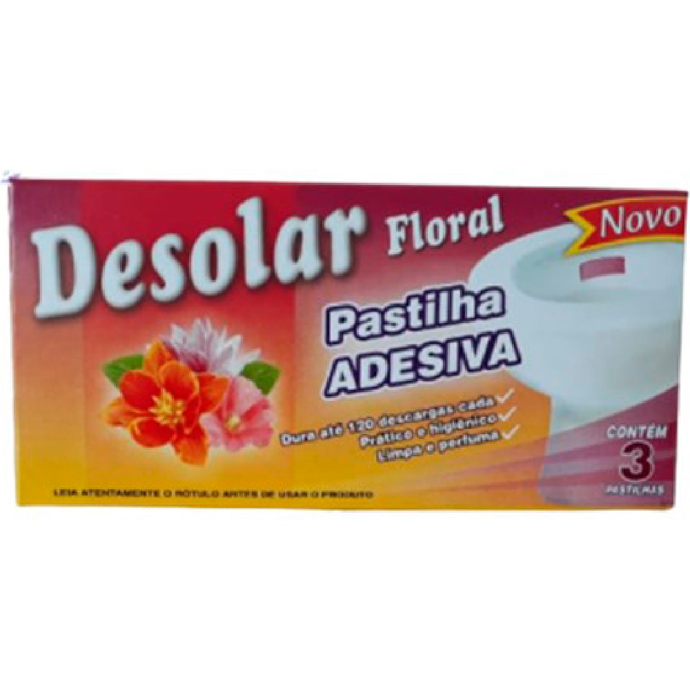Pastilha Sanitária Desolar Mista 6X3 Unidades - Destro