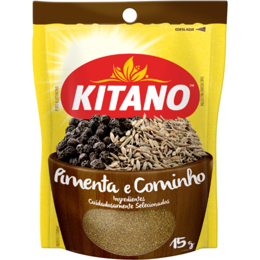 Pimenta e Cominho Kitano 15g - Destro