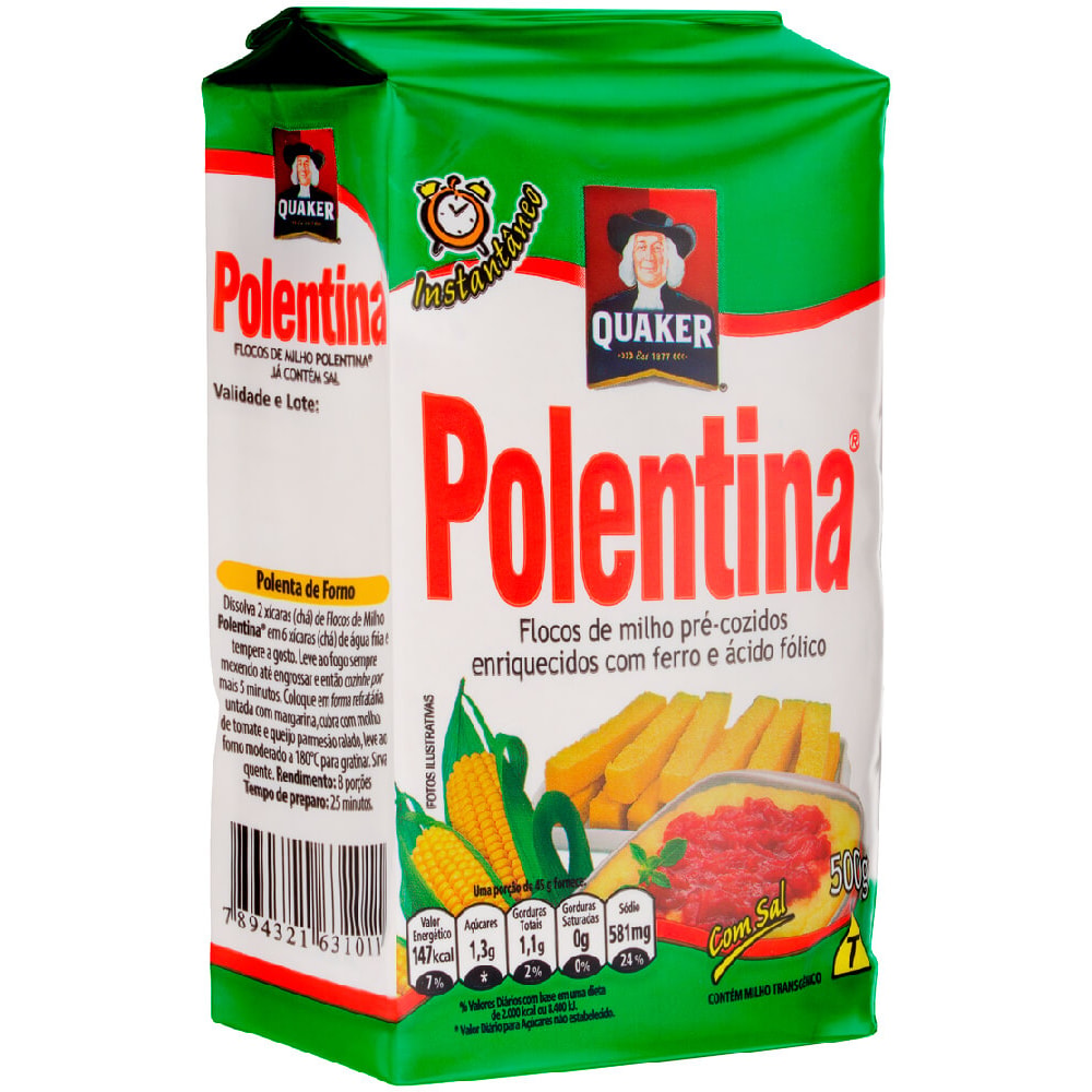 Polentina Quaker 500g - Destro