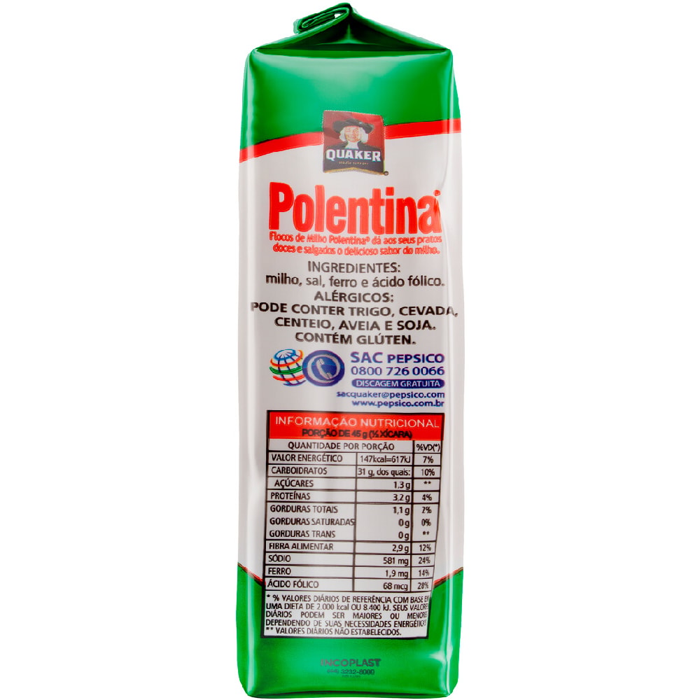 Polentina Quaker 500g - Destro