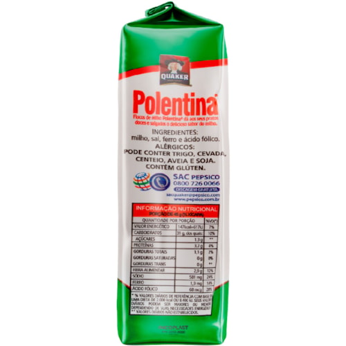 Polentina Quaker 500g - Destro