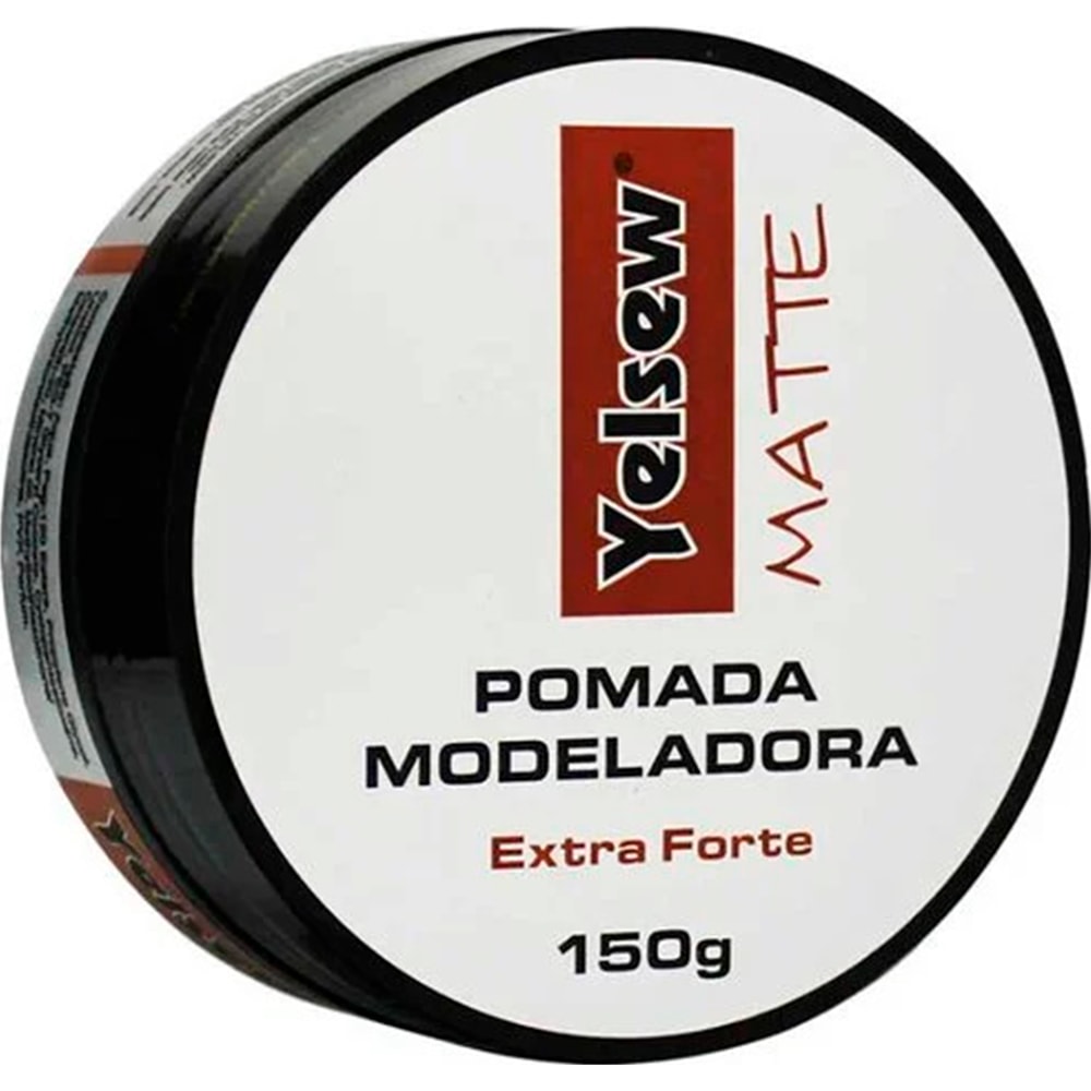 Pomada Capilar Modeladora Yelsew Extra Forte Matte 150g - Destro