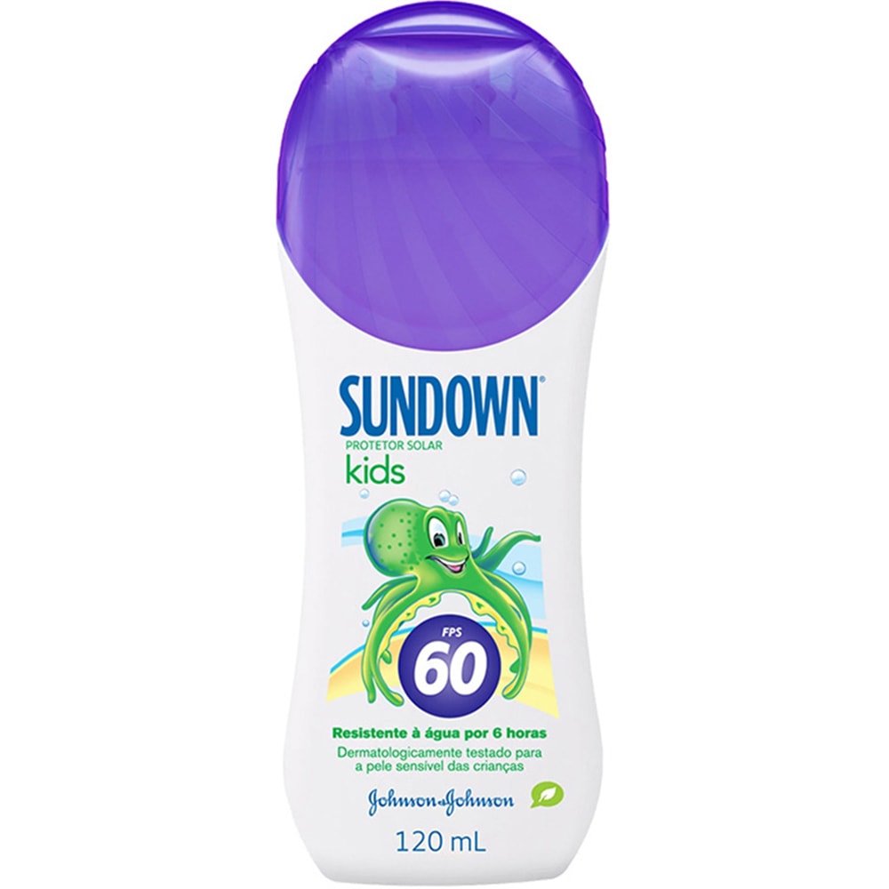 Protetor Solar Sundown Kids Praia e Piscina FPS60 120ml - Destro