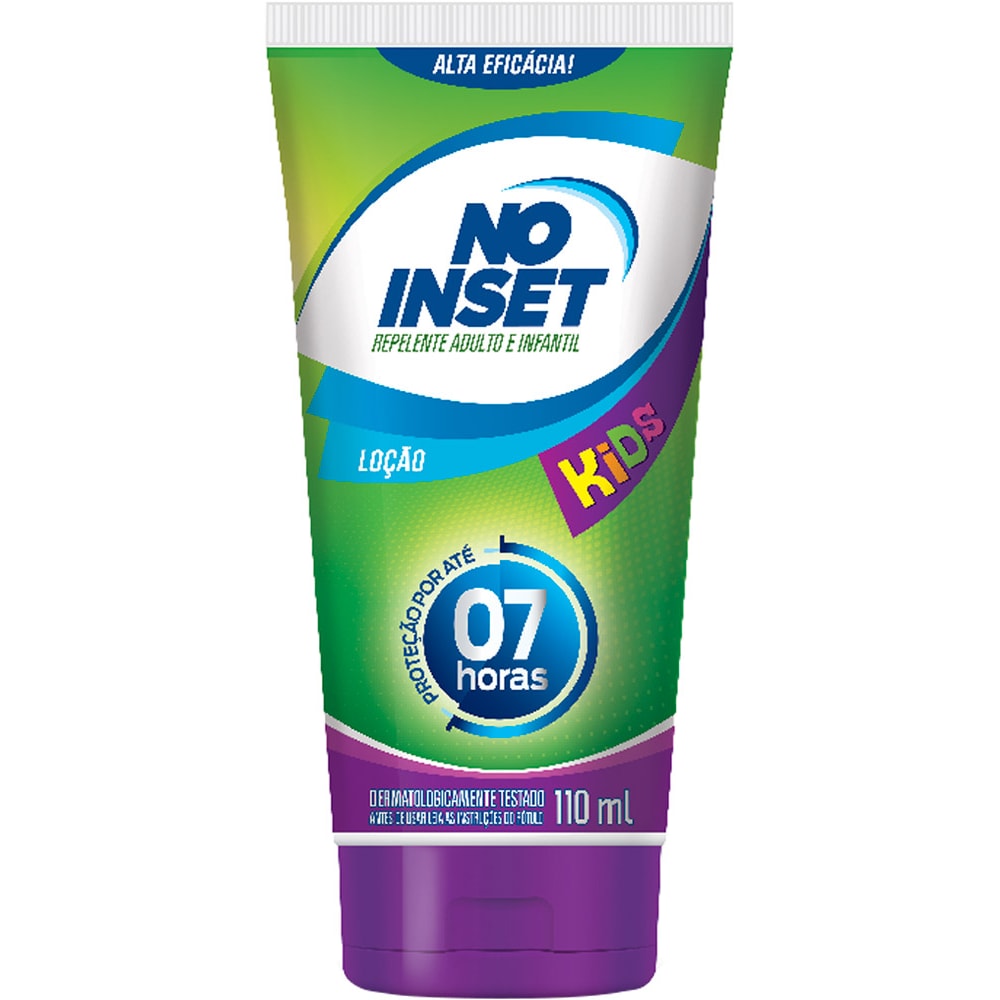 Repelente Loção Kids No Inset 7 Horas 110ml - Destro