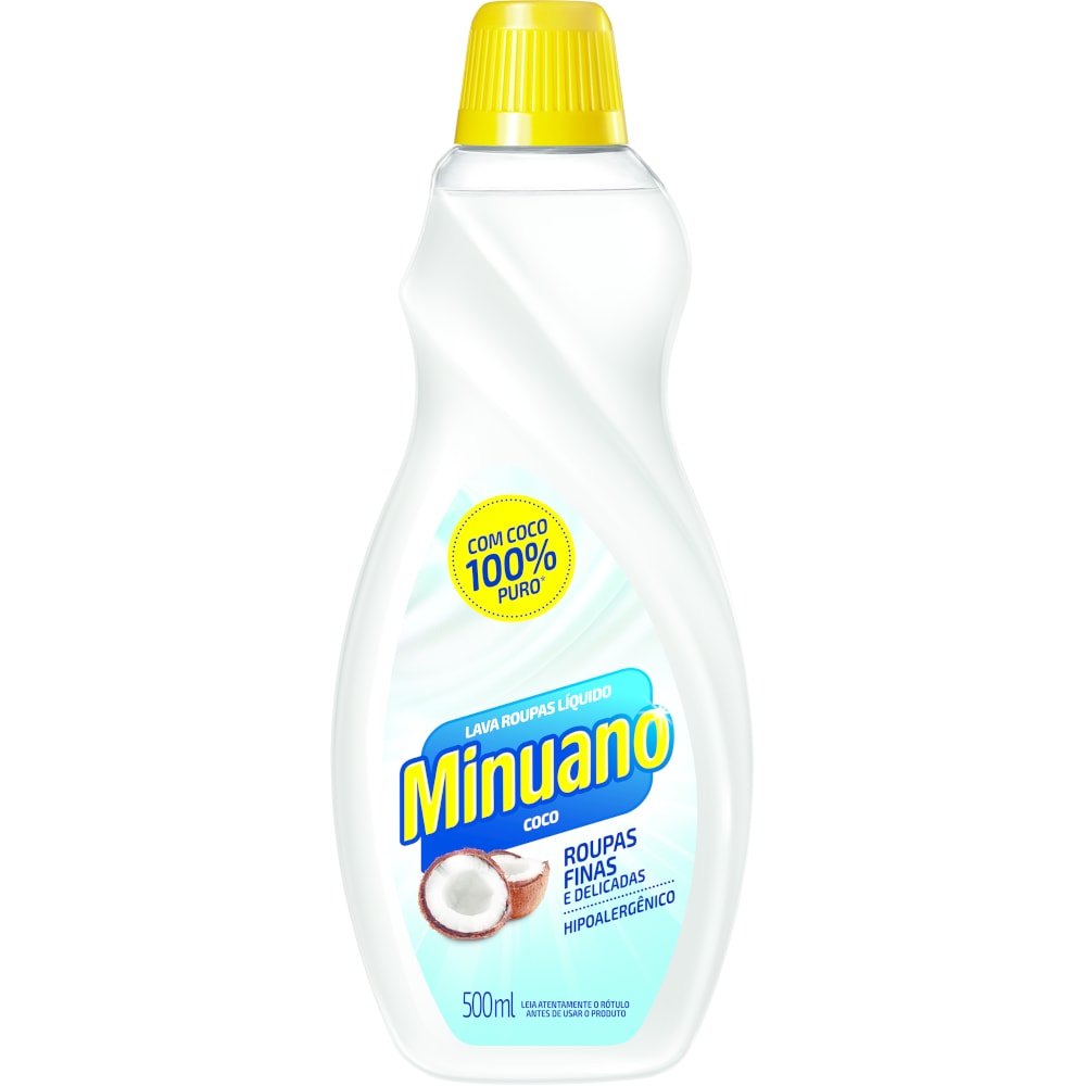 Sabão Líquido Minuano Coco 500ml - Destro