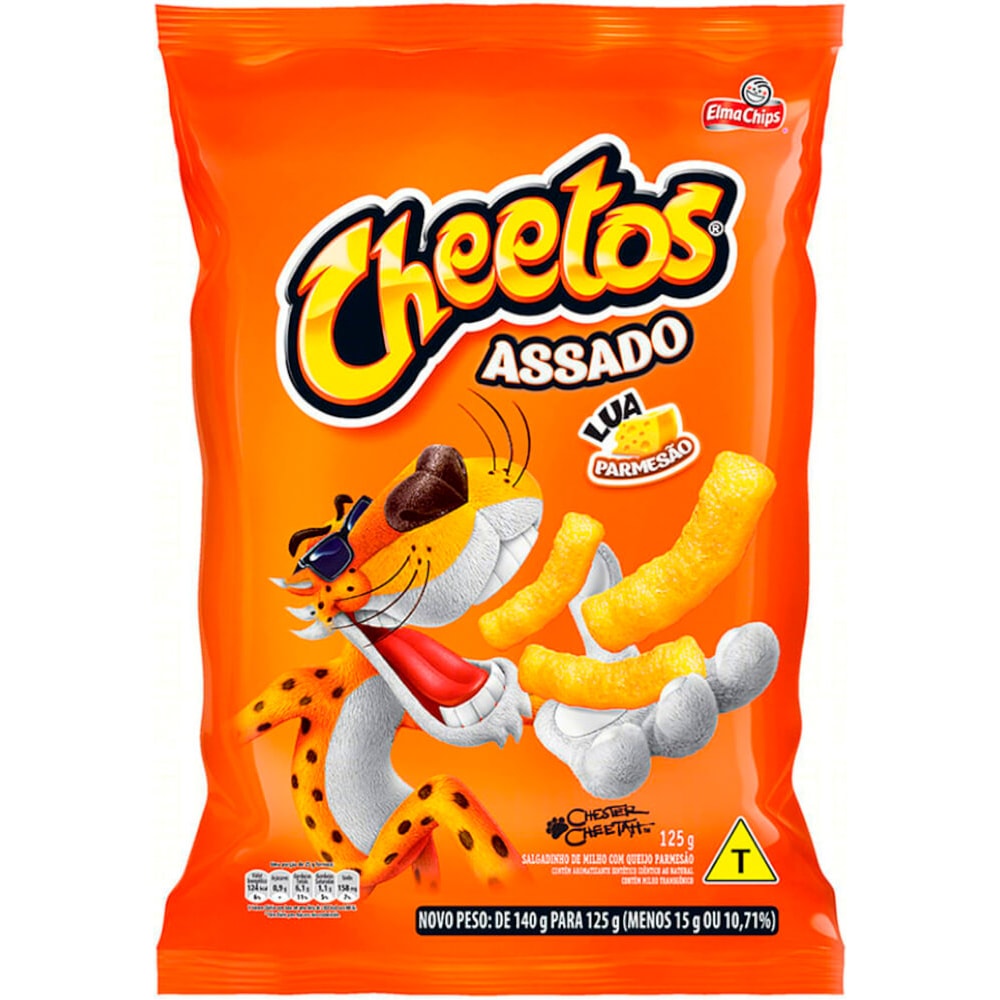 Salgadinho Cheetos Lua Parmesão 125g - Destro