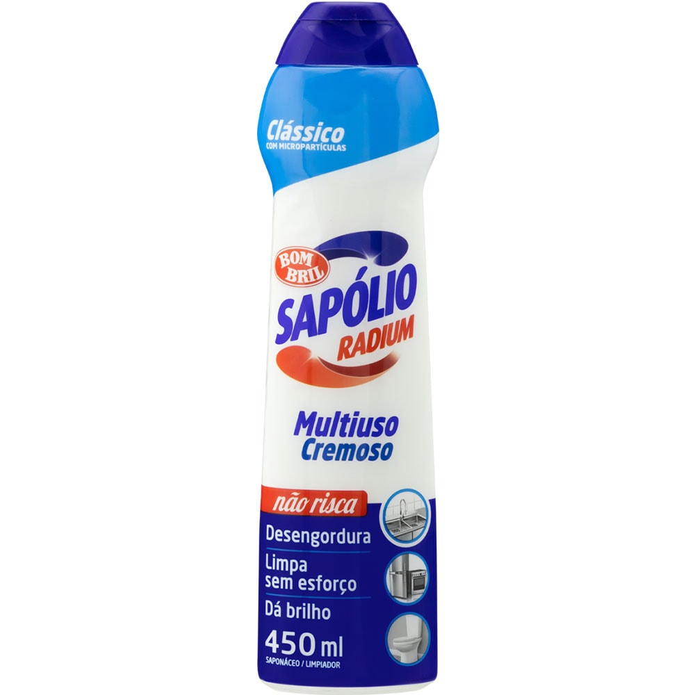 Sapólio Radium Cremoso Clássico 450ml - Destro