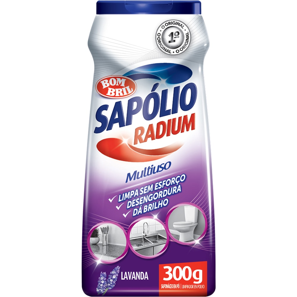 Sapólio Radium em Pó Lavanda 300g - Destro