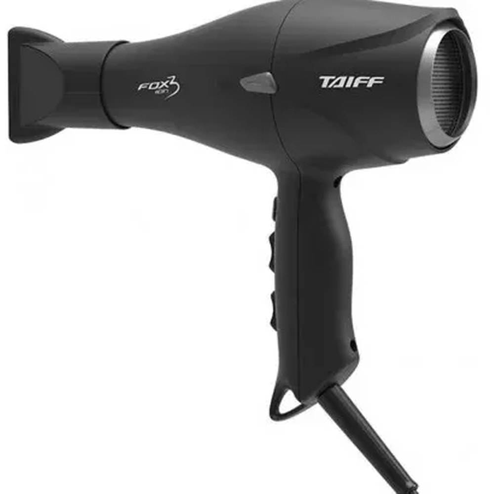 Secador de Cabelo Profissional Taiff Fox Ion 3 2200W FF10 Preto 127V ...