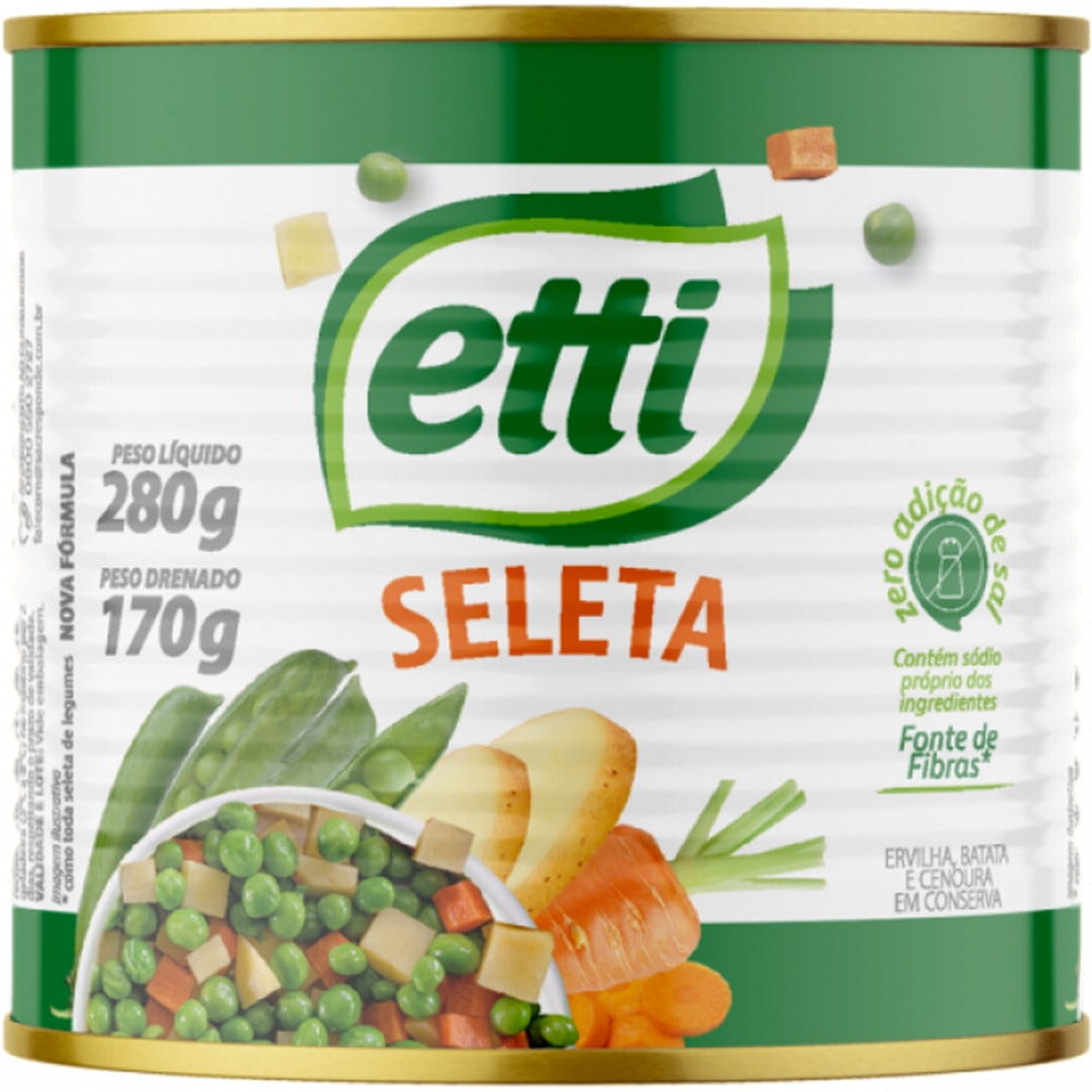Seleta Etti Legumes Lata 170g - Destro