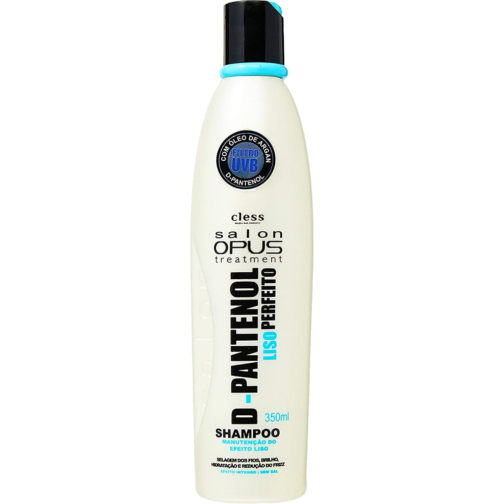 Shampoo Cless Salon Opus Com D-Pantenol Liso Perfeito 350ml - Destro
