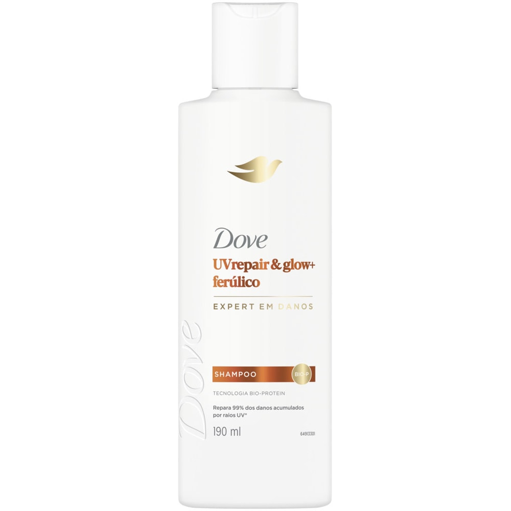 Shampoo Dove UV Repair & Grow Ferúlico 190ml - Destro